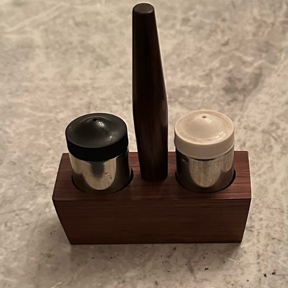 Kitchen | Vintage Rare Silver Bullet Salt Pepper Shaker Set | Poshmark